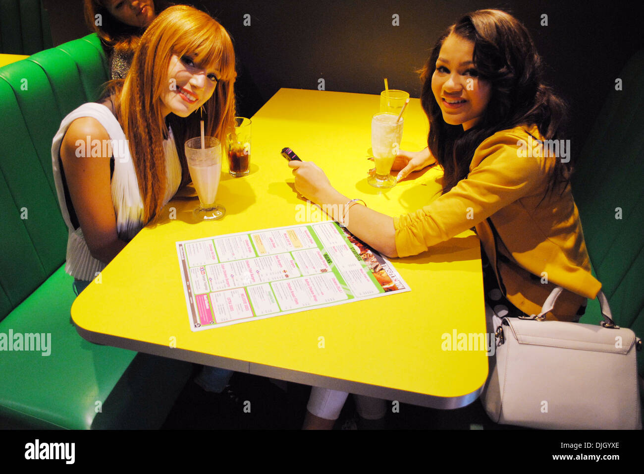 Bella Thorne and Zendaya from Disney's No.1 TV Show "Shake It Up ...