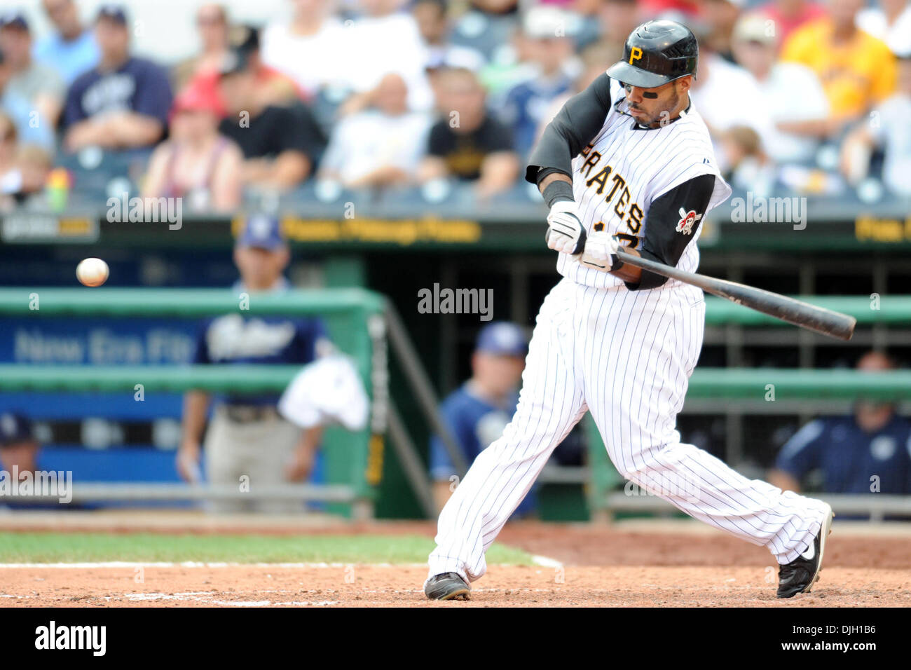 7/25 2010: Pittsburgh Pirates 3B Alvarez (17) flies out against the San ...