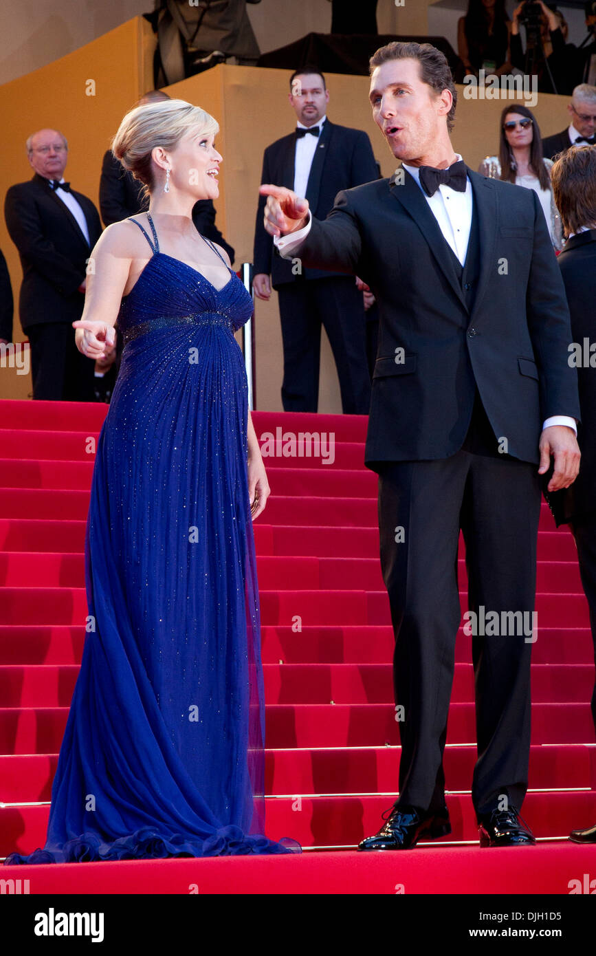 Reese Witherspoon and Matthew McConaughey 'Mud' premiere during 65th Annual Cannes Film Festival ...