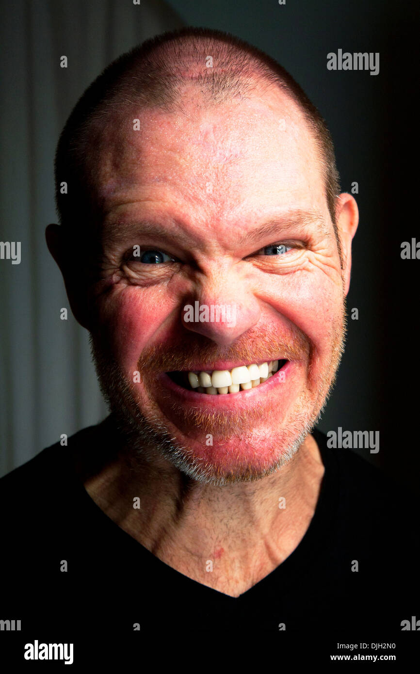 Angry 43 year old man Stock Photo - Alamy