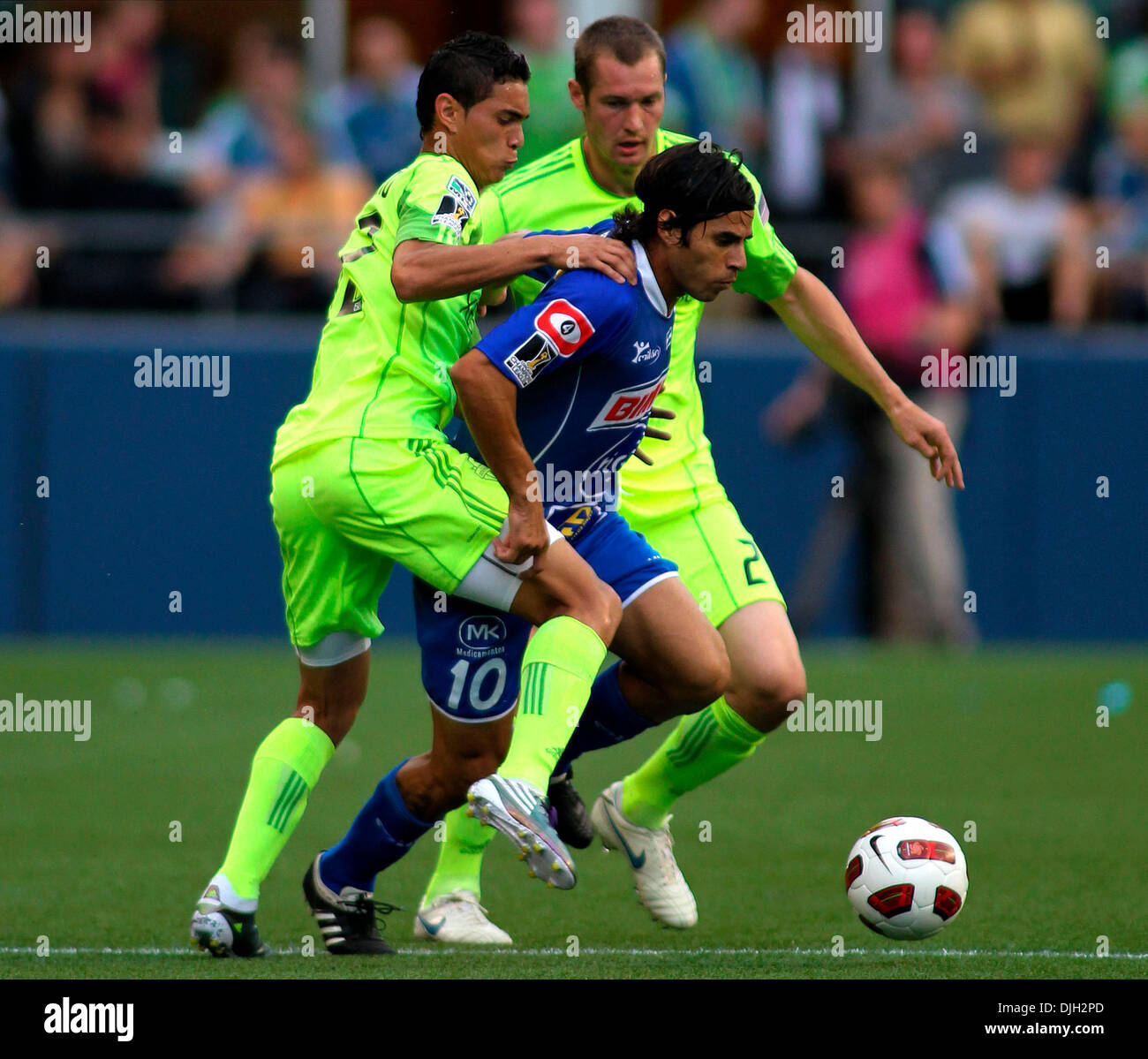 Jul 28, 2010 - Seattle, Washington, U.S. - Isidro Metapan forward ...