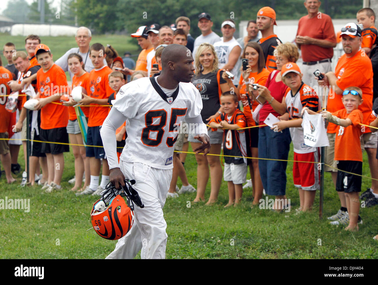 July 29, 2010 - Georgetown, KY, USA - Cincinnati Bengals wide receiver ...