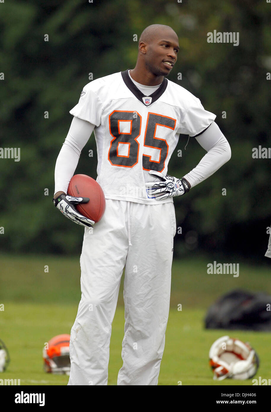 July 29, 2010 - Georgetown, KY, USA - Cincinnati Bengals receiver Chad ...