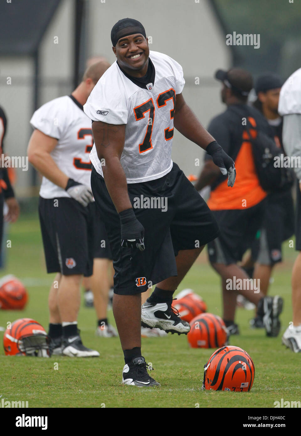 July 29, 2010 - Georgetown, KY, USA - Offensive guard Anthony Collins ...