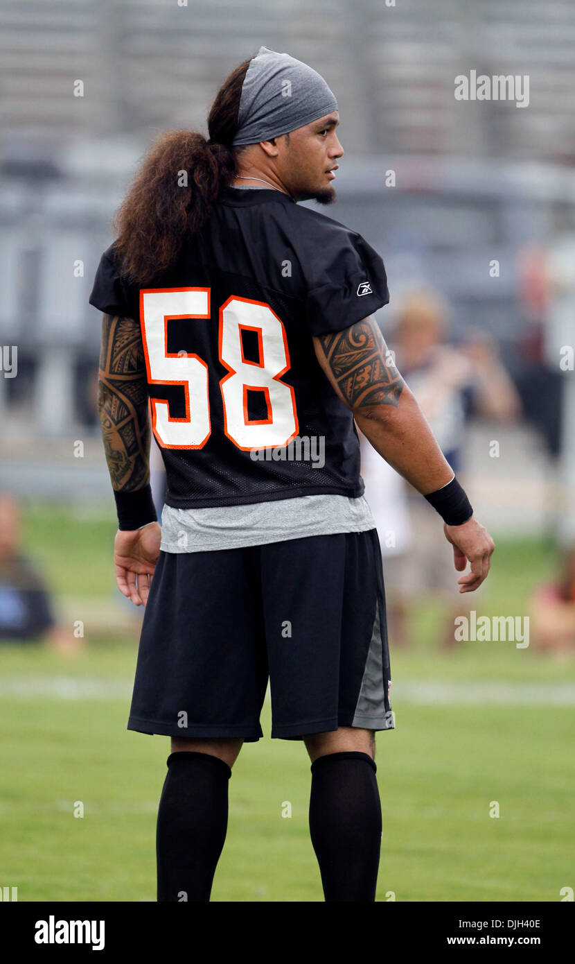 Cincinnati bengals linebacker rey maualuga hi-res stock photography and ...