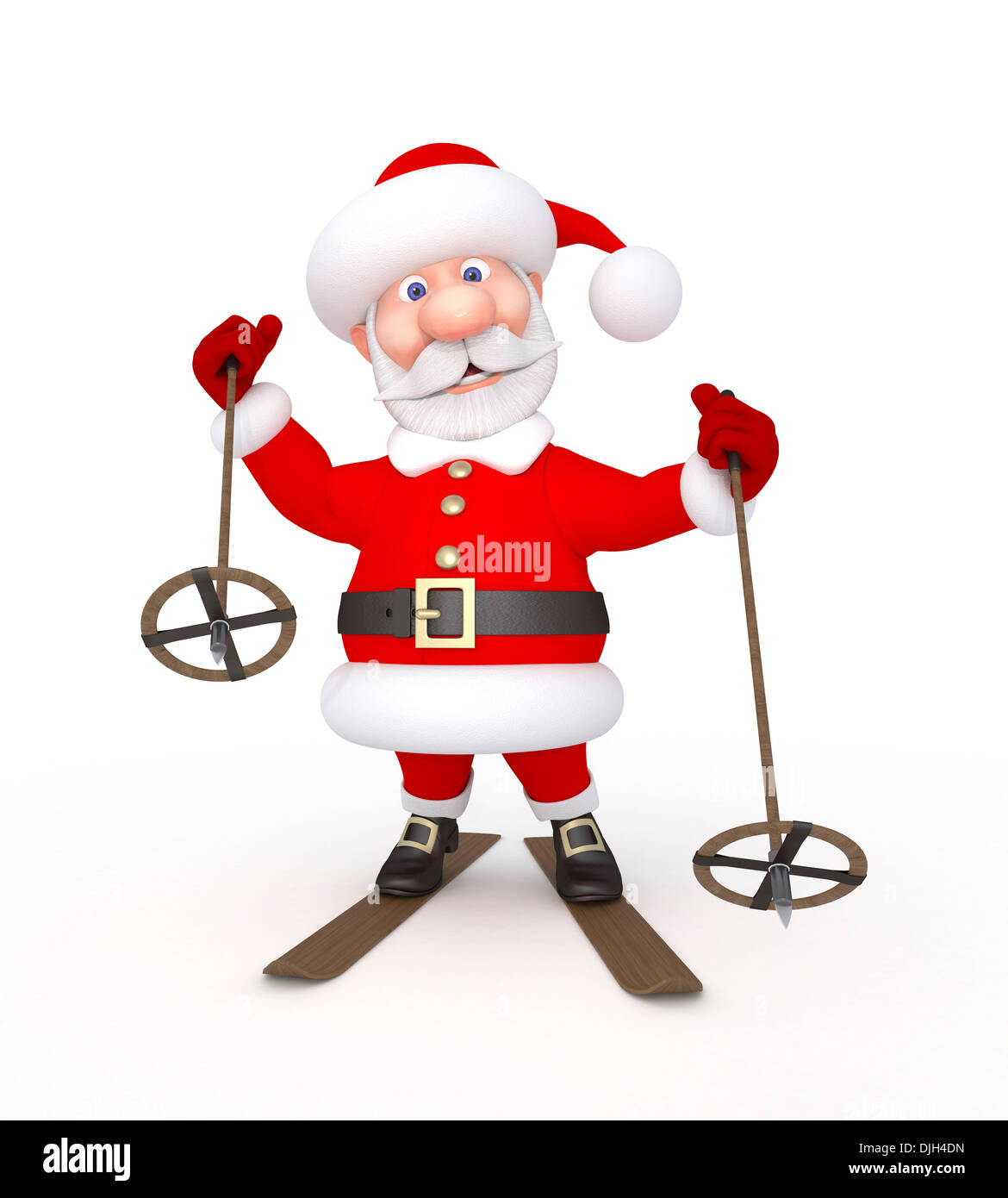 New Year's congratulation from Santa Claus Stock Photo - Alamy
