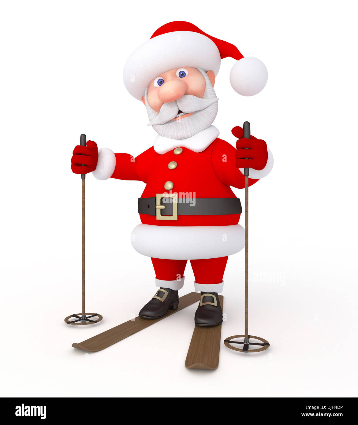 New Year's congratulation from Santa Claus Stock Photo - Alamy