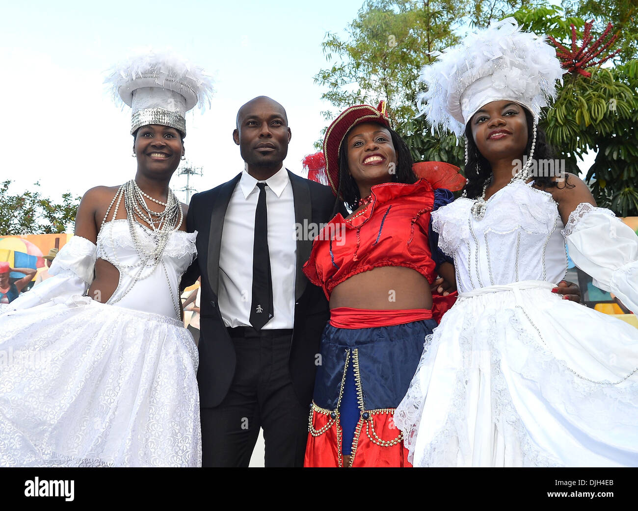 Jimmy Jean Louis attends a red carpet and private screening of his new ...