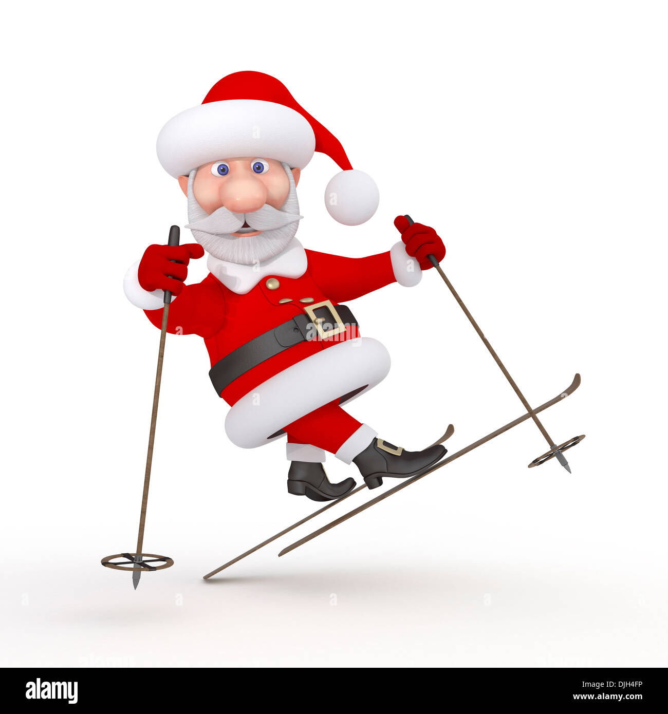 New Year's congratulation from Santa Claus Stock Photo - Alamy