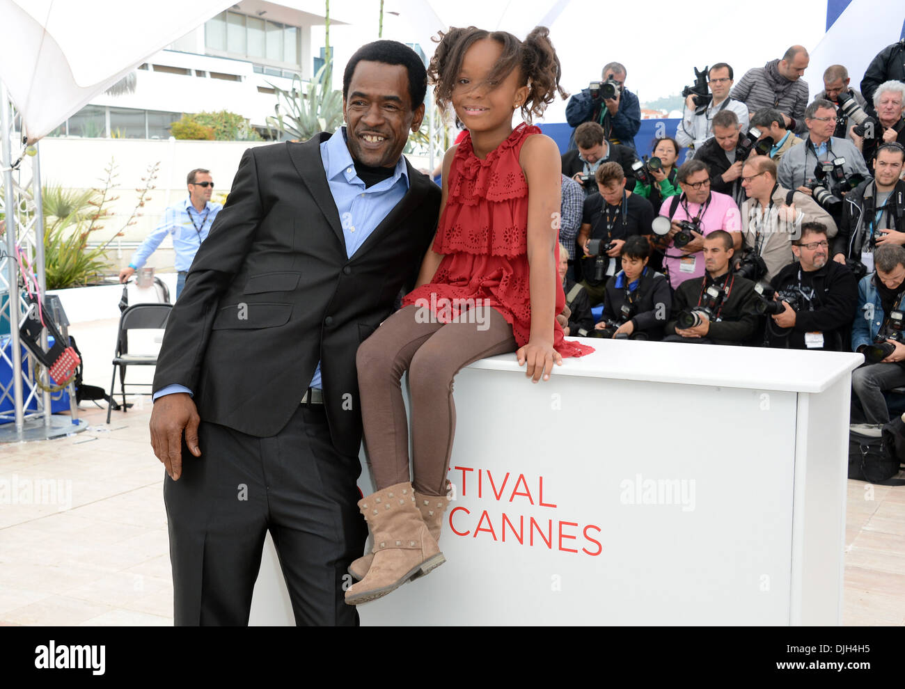 Dwight Henry and Quvenzhane Wallis 'Beasts of Southern Wild' photocall ...