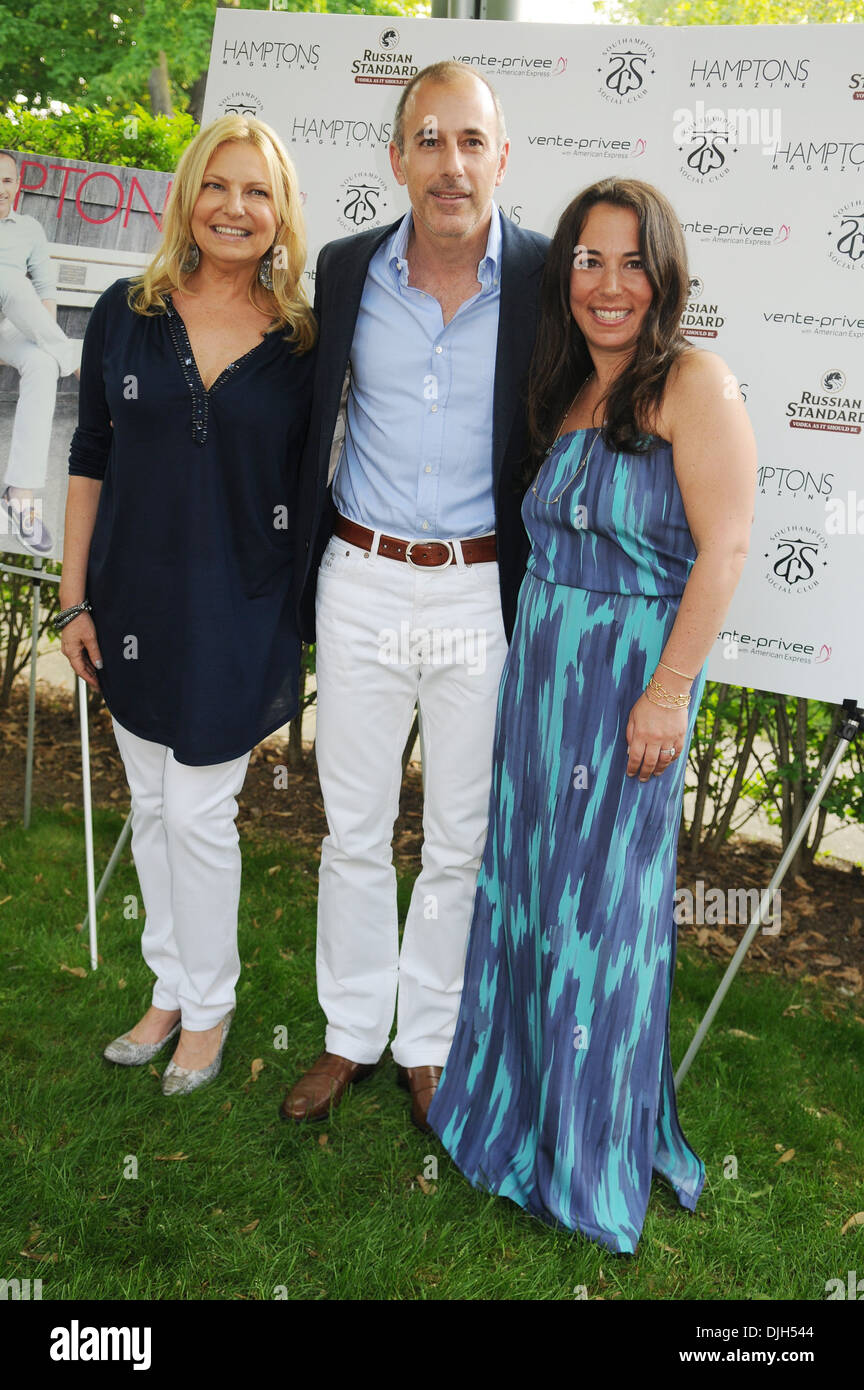 Debra Halpert Matt Lauer and Samantha Yanks Hamptons Magazine ...