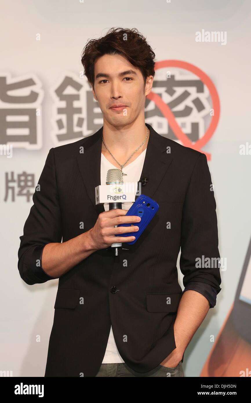 Taipei, China. 27th Nov, 2013. Model Vivian Dawson attends commercial ...