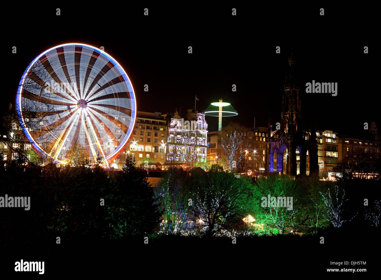 Edinburgh ferris wheel hi-res stock photography and images - Alamy