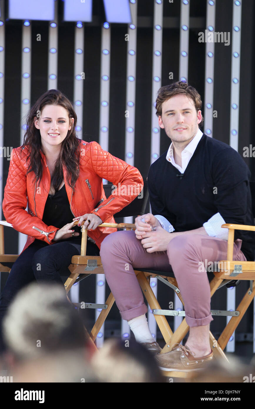 Kristen Stewart and Sam Claflin Snow White and Huntsman Q&A session ...