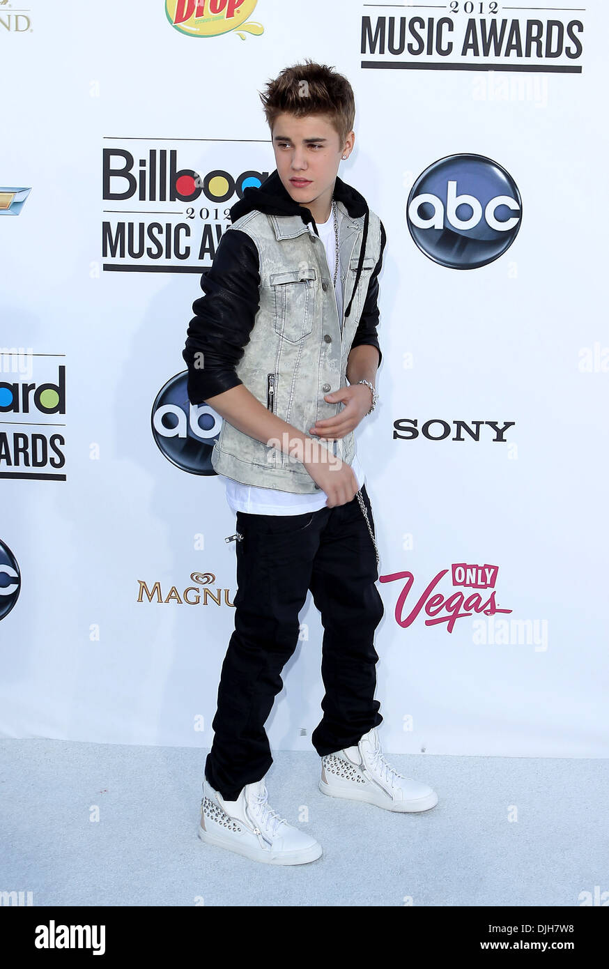 Justin Bieber 2012 Billboard Music Awards held at MGM Grand Garden ...
