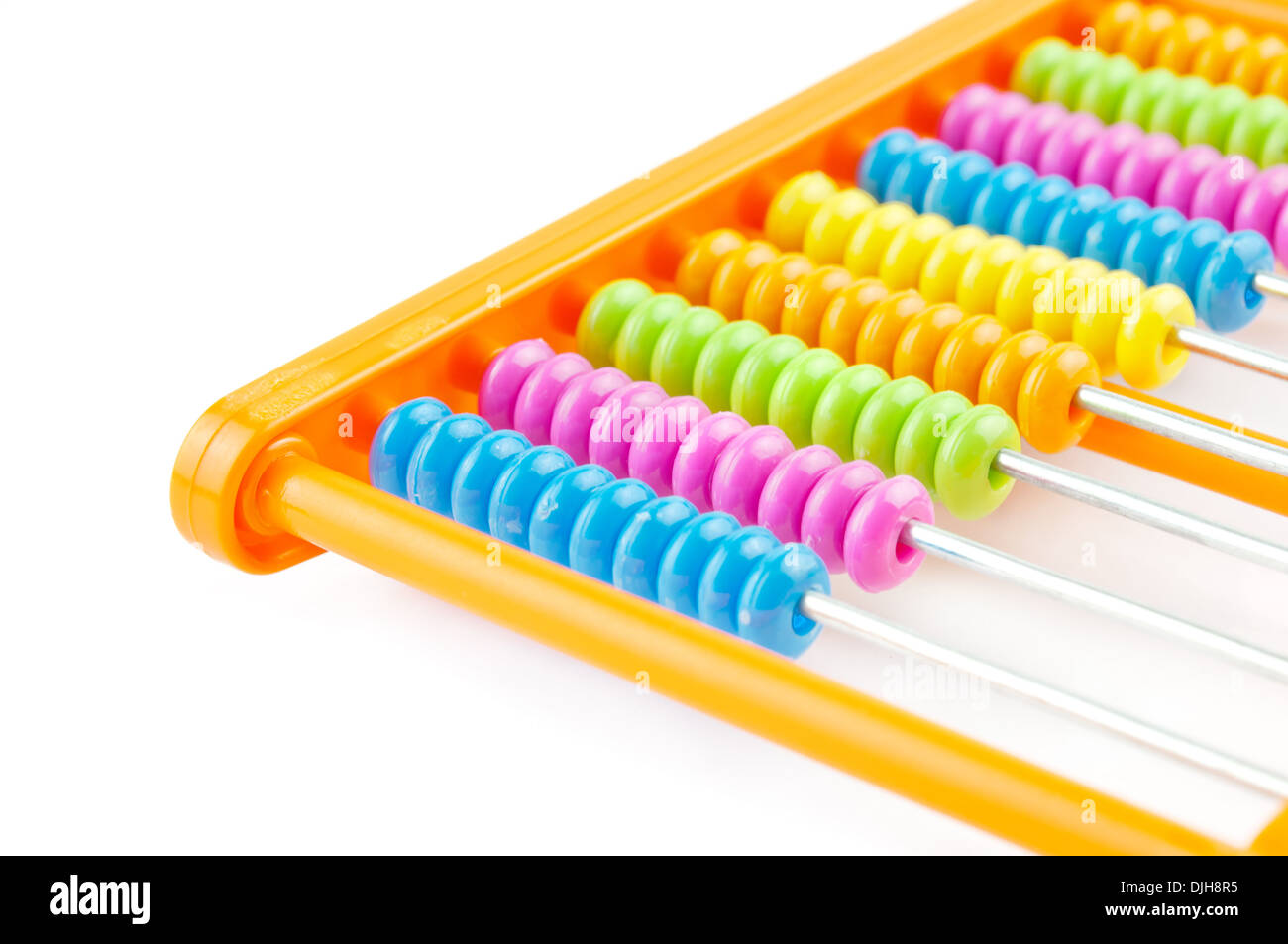 abacus isolated on white background Stock Photo - Alamy