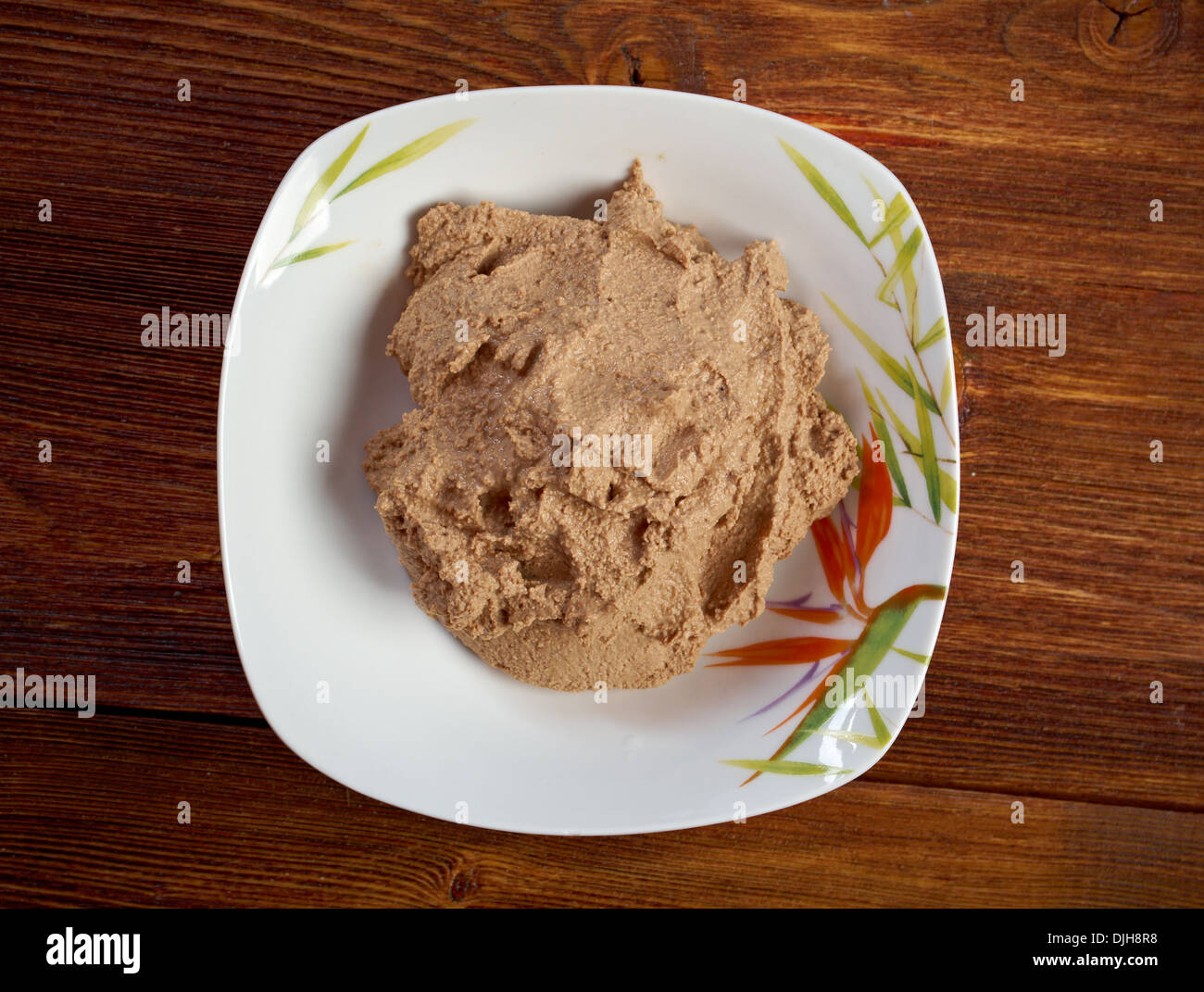 Homemade liver pate .farm-style Stock Photo - Alamy