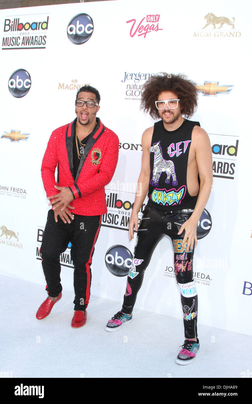 LMFAO 2012 Billboard Music Awards held at MGM Grand Garden Arena ...