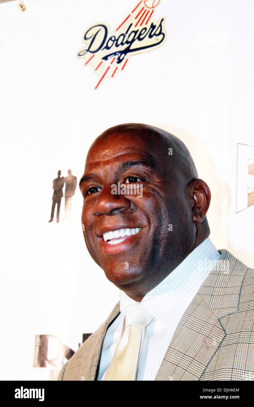 Magic Johnson Celebration of Magic Johnson involvement with LA Dodgers ...