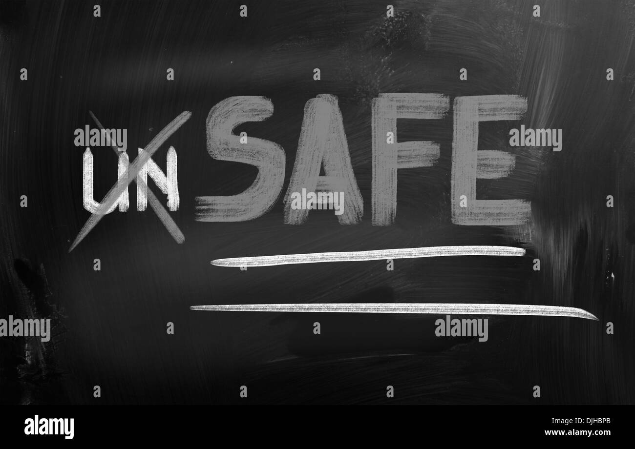 Unsafe to safe Black and White Stock Photos & Images - Alamy