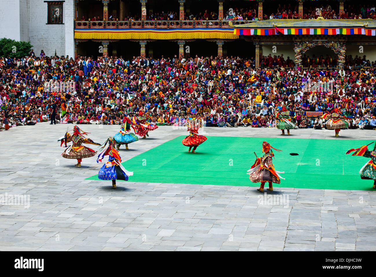 Tashichhoe Dzong,Fort,Thimphu,4 Day Tsechu Festival,Masked Buddhist ...