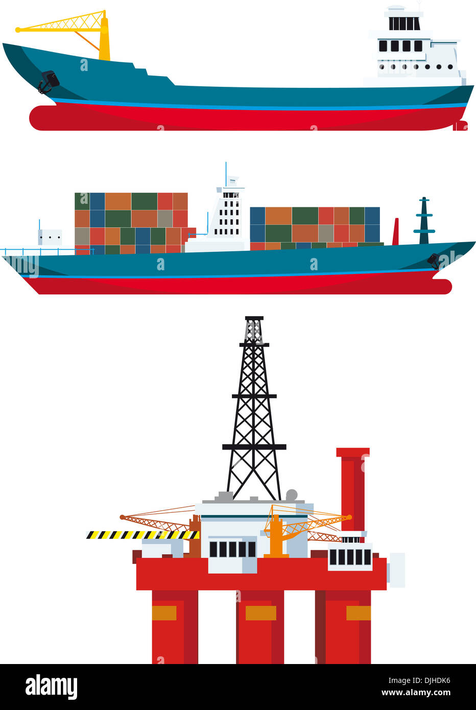 Cargo container platform hi-res stock photography and images - Alamy