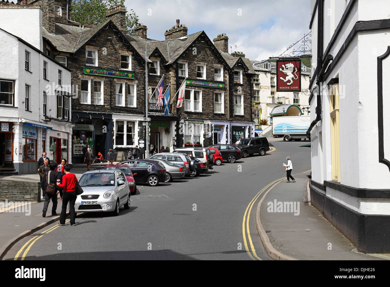 Ambleside village hi-res stock photography and images - Alamy