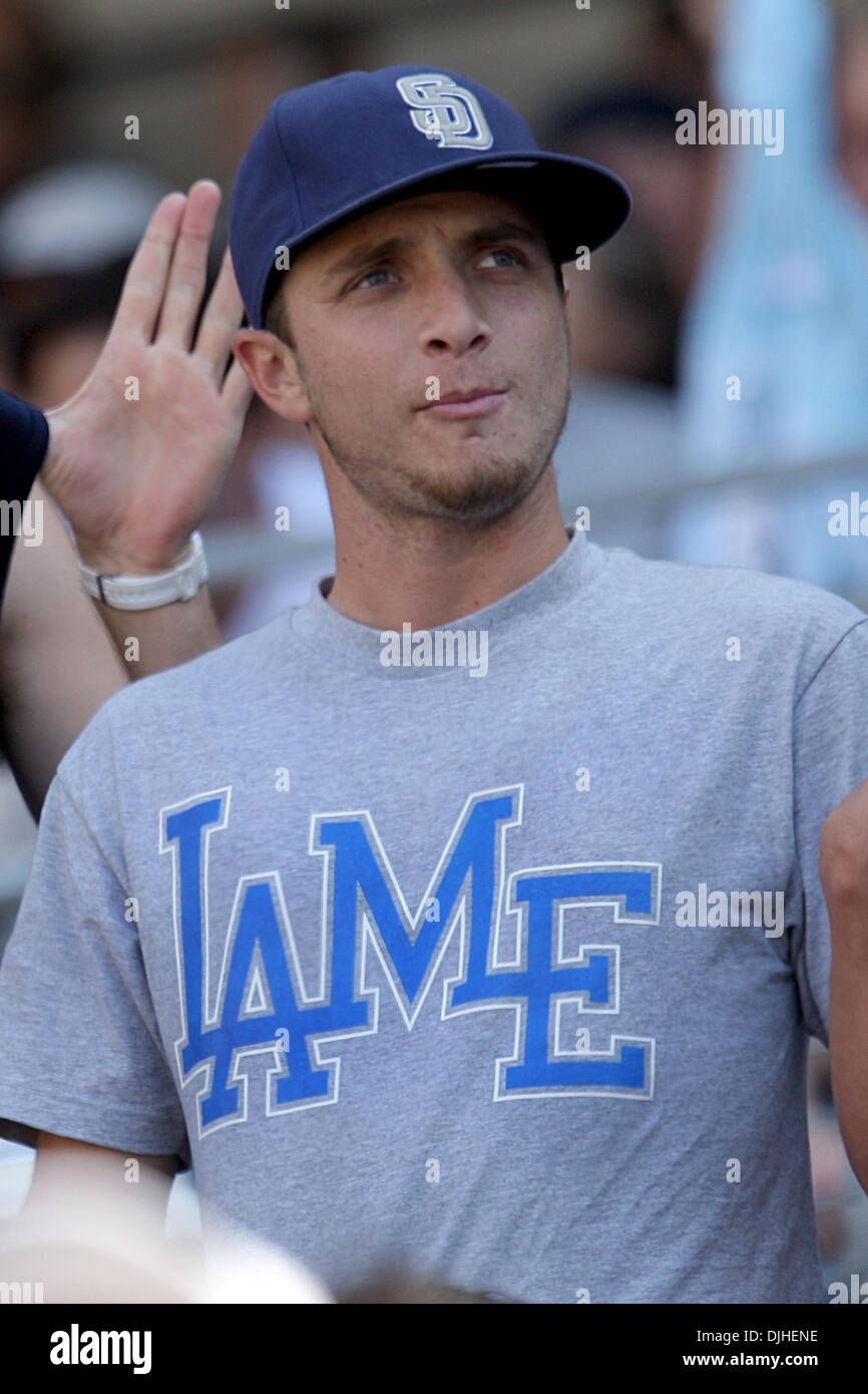 Padres fans show support against the Dodgers during game 3 at Petco ...