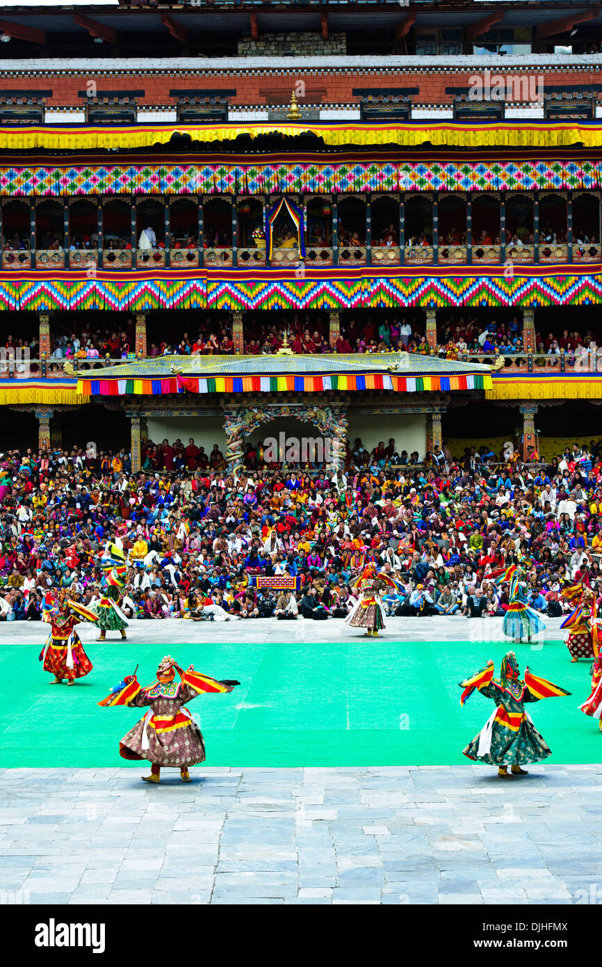 Tashichhoe Dzong,Fort,Thimphu,4 Day Tsechu Festival,Masked Buddhist ...