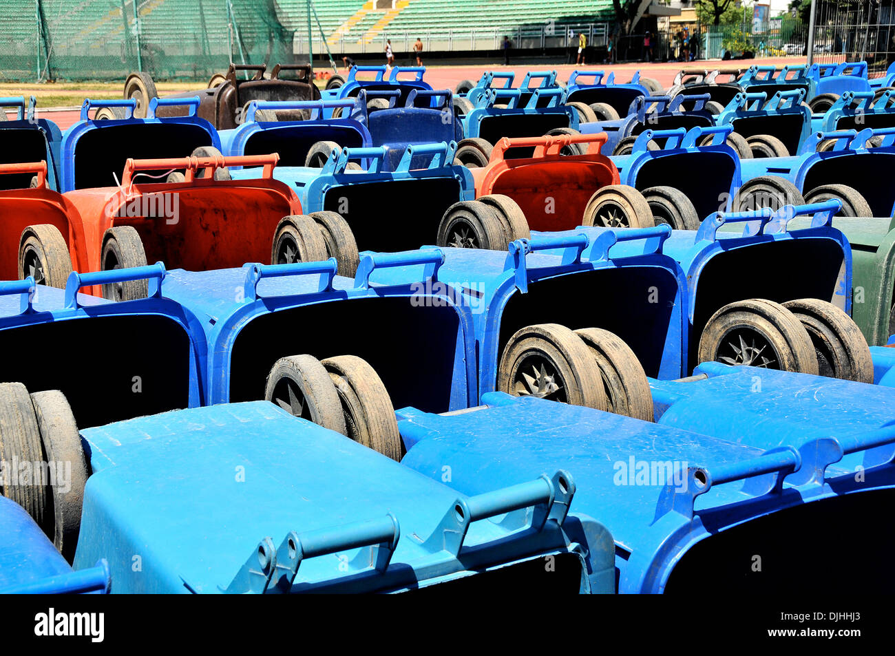 trash can Rio de Janeiro Brazil South America Stock Photo - Alamy