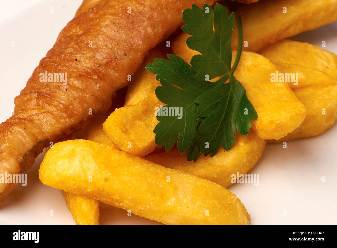 Cod and chips Stock Photo - Alamy