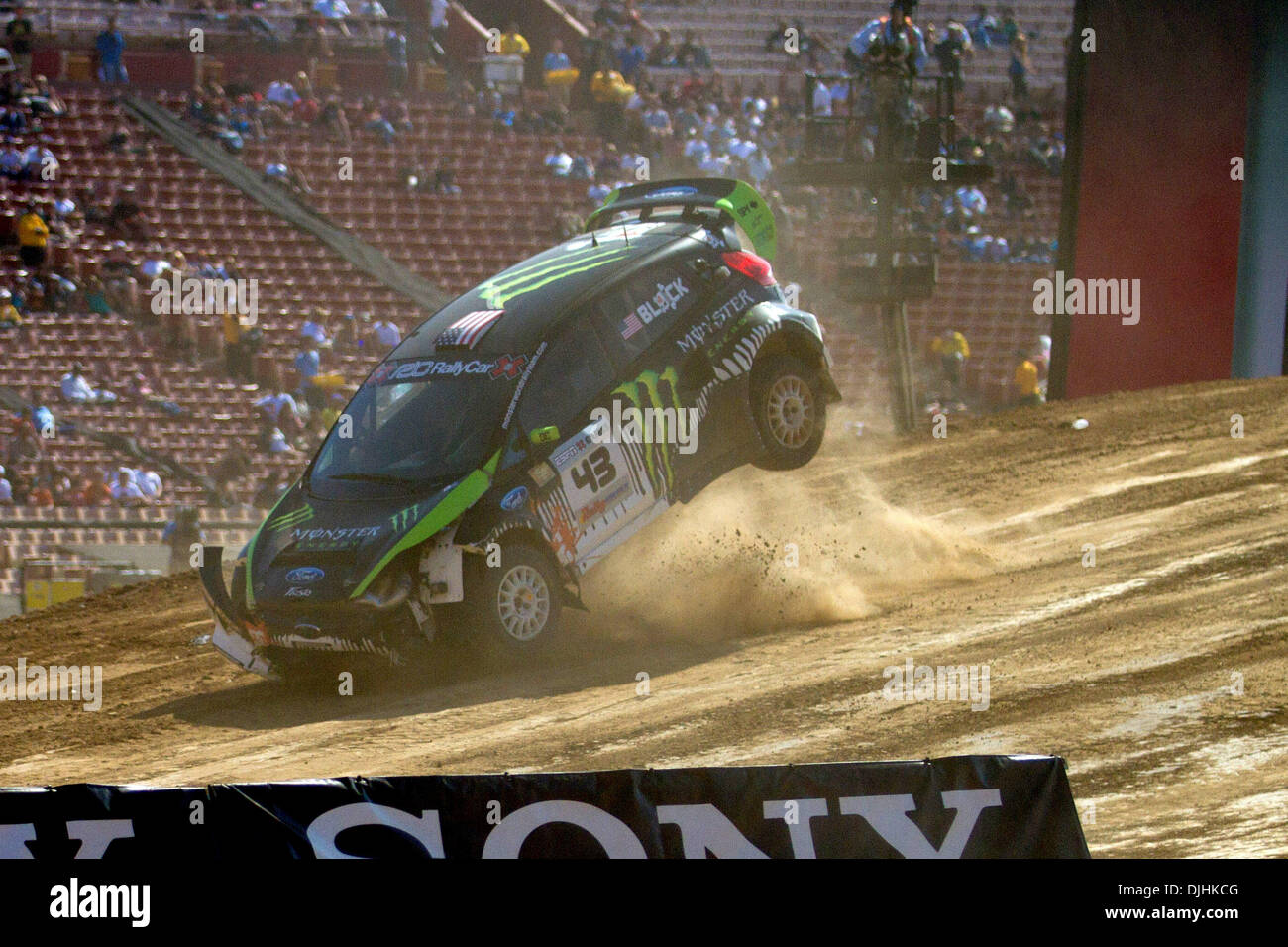 Rally racing jump hi-res stock photography and images - Alamy