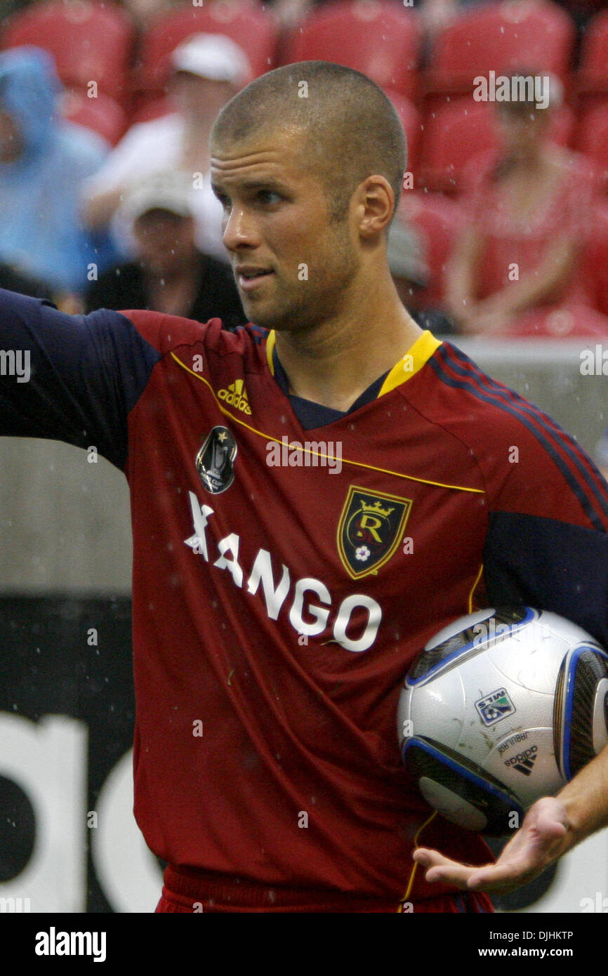 31 July 2010: Real Salt Lake defender Chris Wingert (17) during their 3 ...