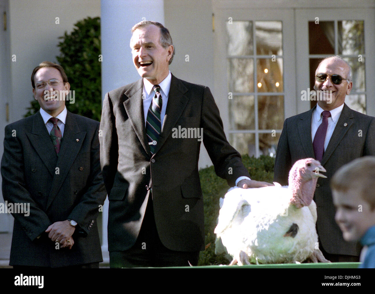 George bush 1990 hi-res stock photography and images - Alamy