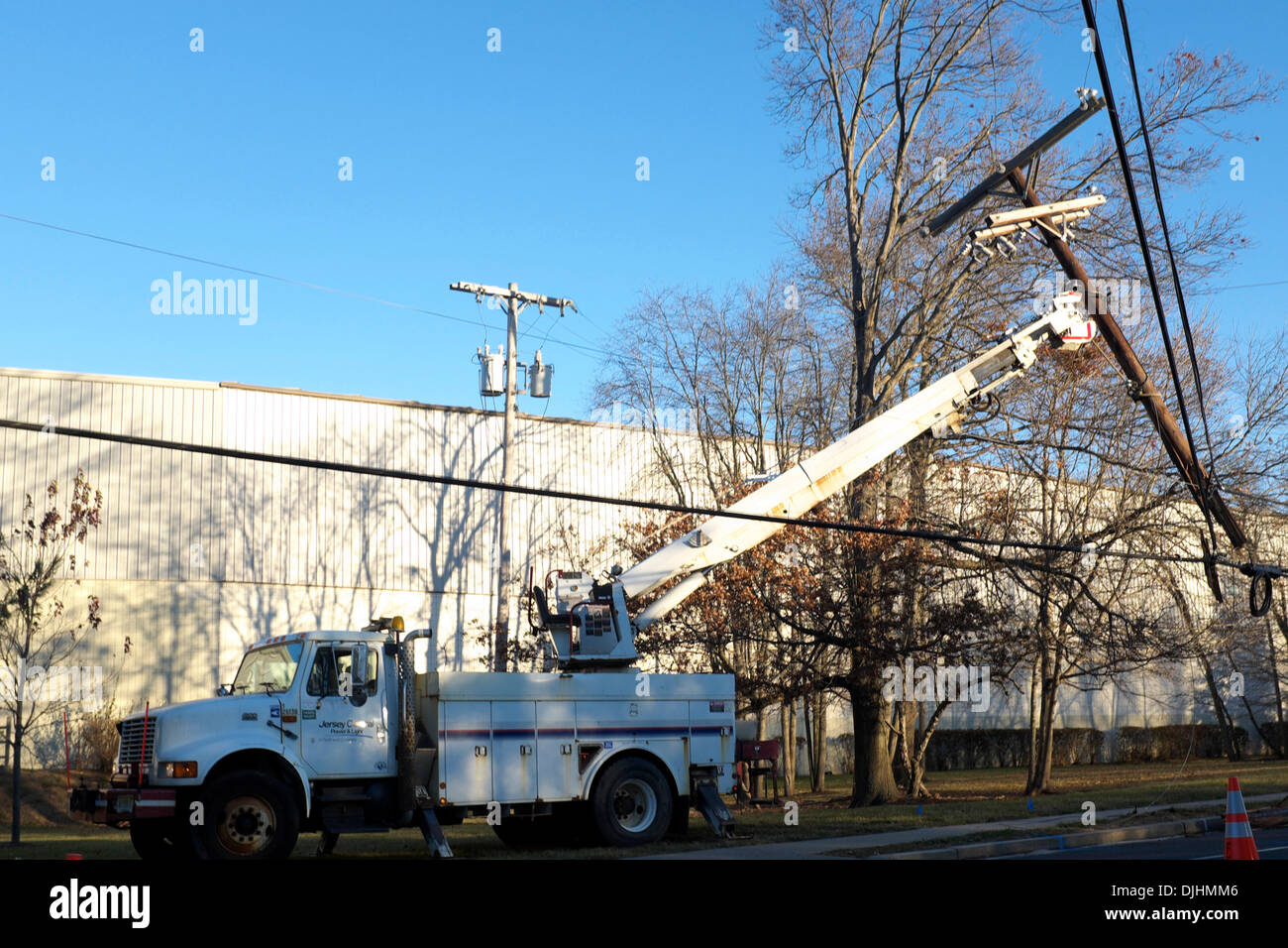 Car Utility Pole High Resolution Stock Photography and Images - Alamy