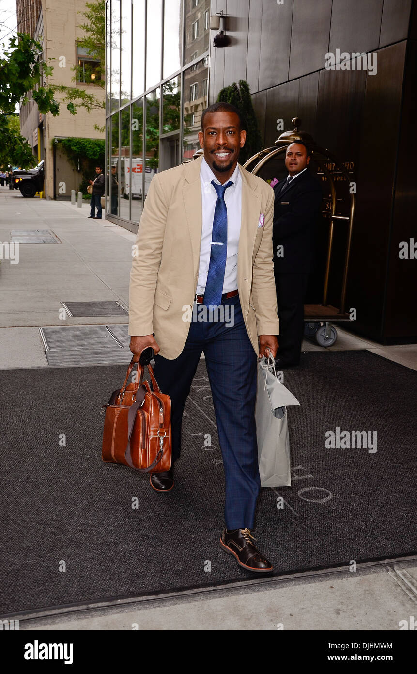 Actor Chuck Nice seen out and about in Manhattan New York City , USA ...