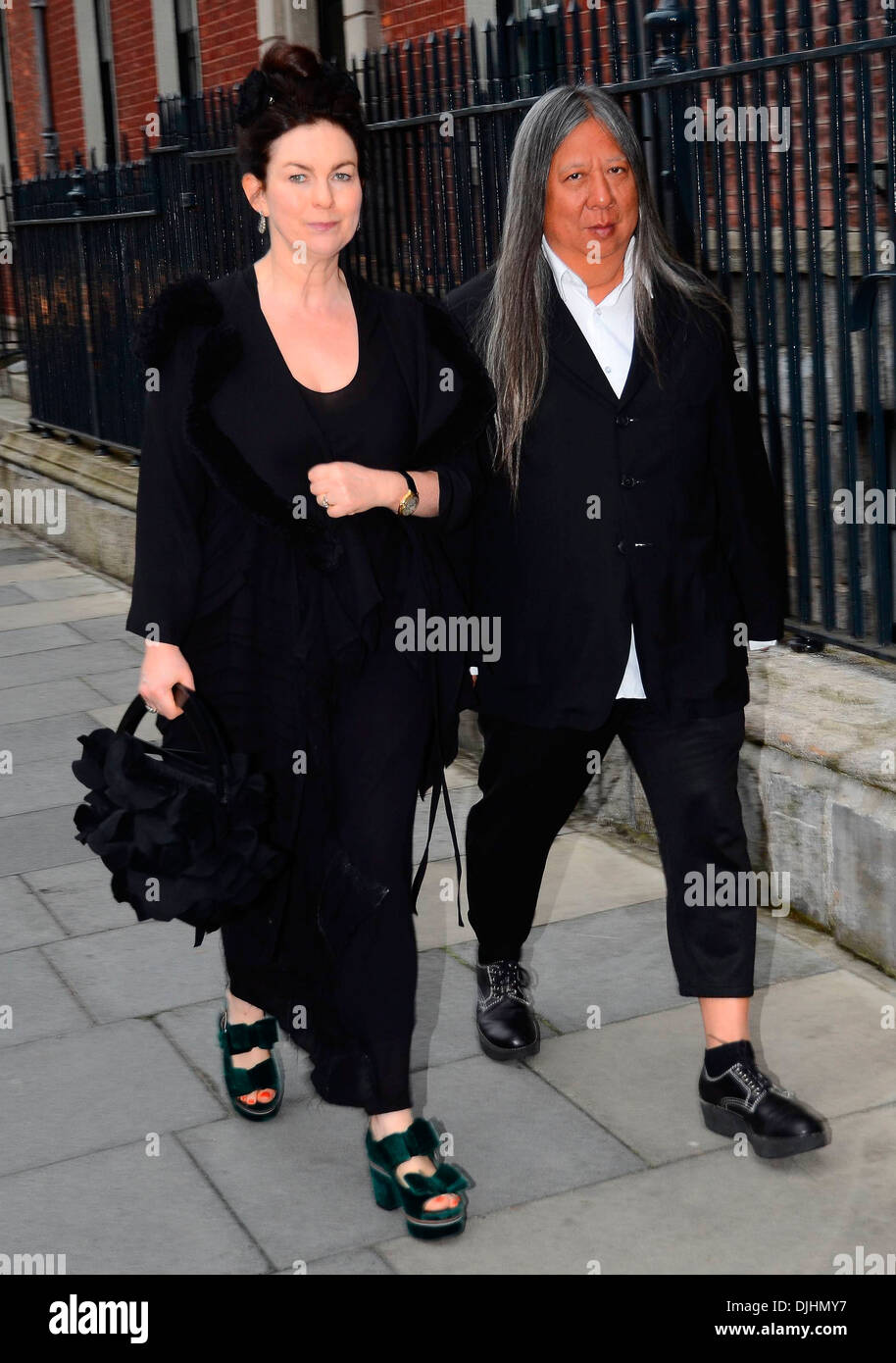 John Rocha and his wife Odette Rocha Celebrities spotted at Merrion ...