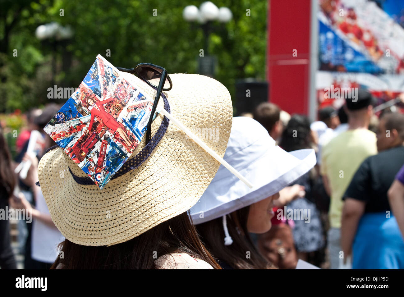 Hat with british flag hi-res stock photography and images - Alamy