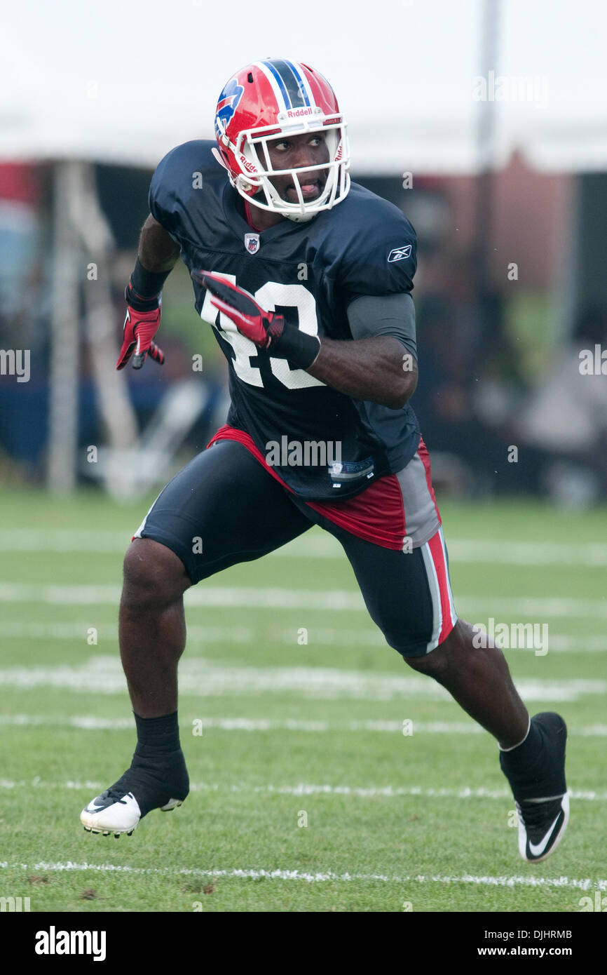 August 3, 2010: Buffalo Bills defensive back BRYAN SCOTT (#43) in ...
