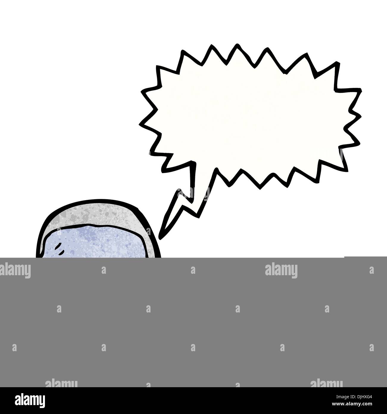 Retro cartoon with texture. Isolated on White Stock Vector Image & Art ...