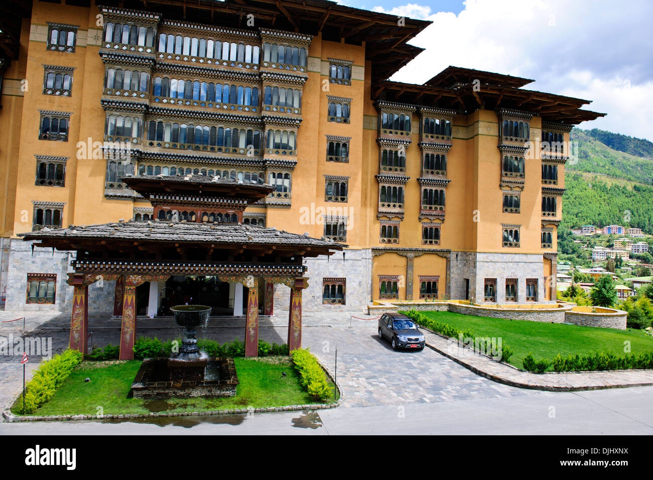 Taj Tashi five star hotel,Modern Spa Hotel,Dzong like architecture ...
