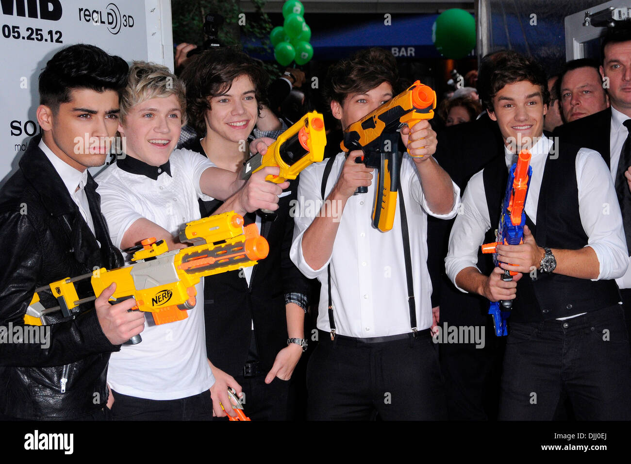 One Direction 'Men in Black III' New York Premiere held at Ziegfeld ...