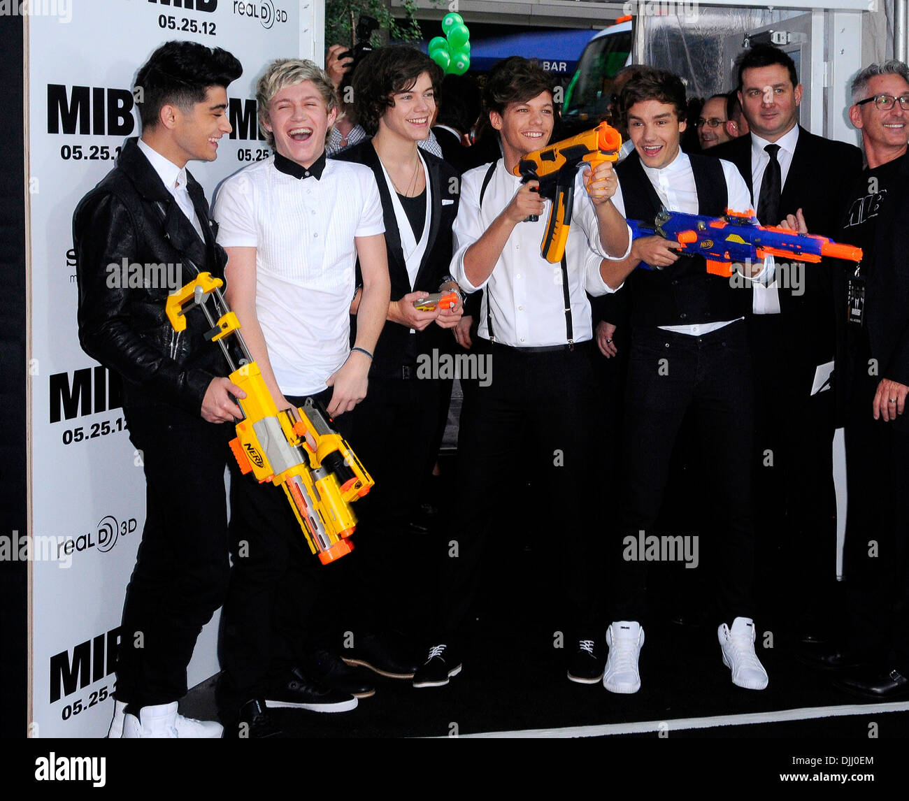 One Direction 'Men in Black III' New York Premiere held at Ziegfeld ...