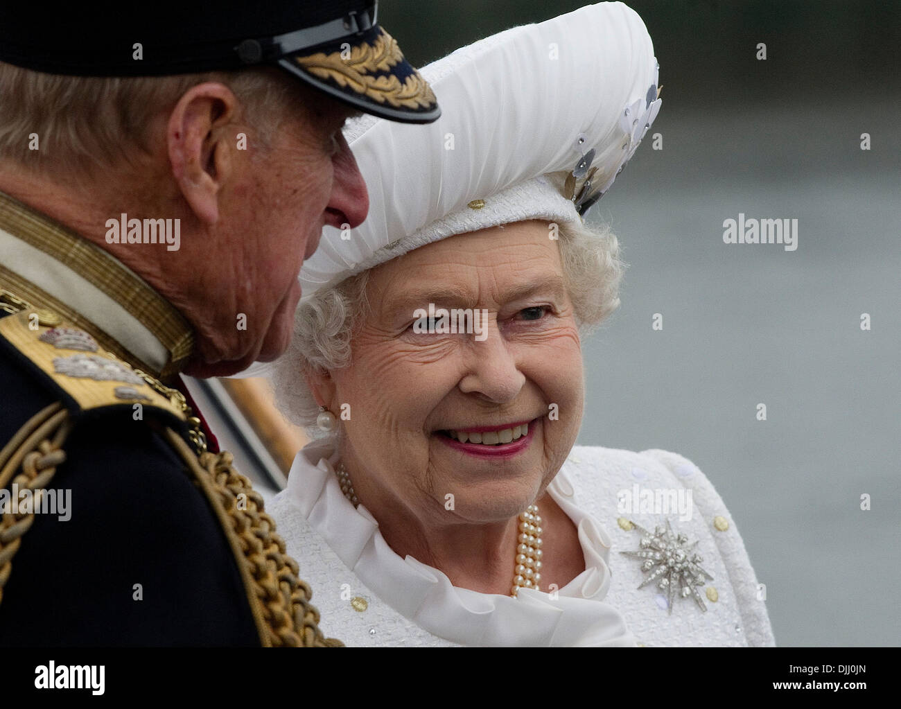 Queen Elizabeth II Prince Philip Duke of Edinburgh Queen's Diamond ...