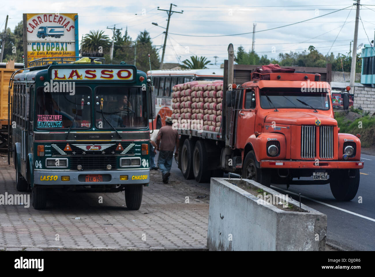 Transport in Ecuador Stock Photo - Alamy