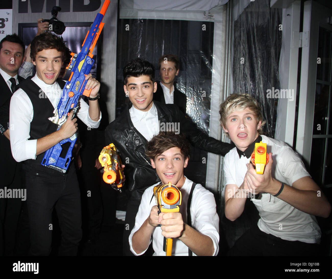 One Direction 'Men in Black III' New York Premiere held at Ziegfeld ...