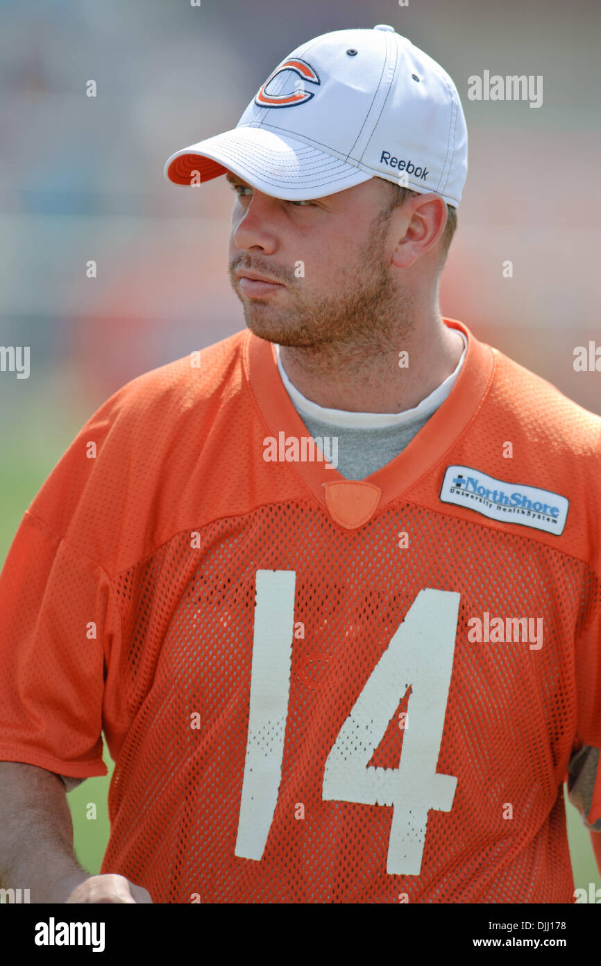 Chicago bears quarterback mike teel hi-res stock photography and images ...