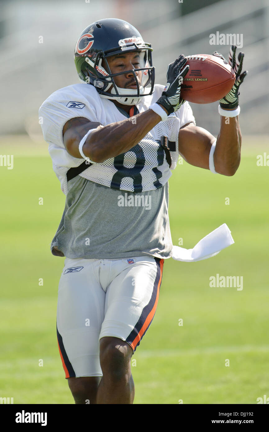 Chicago Bears wide receiver Rashied Davis (81) makes a catch during the ...