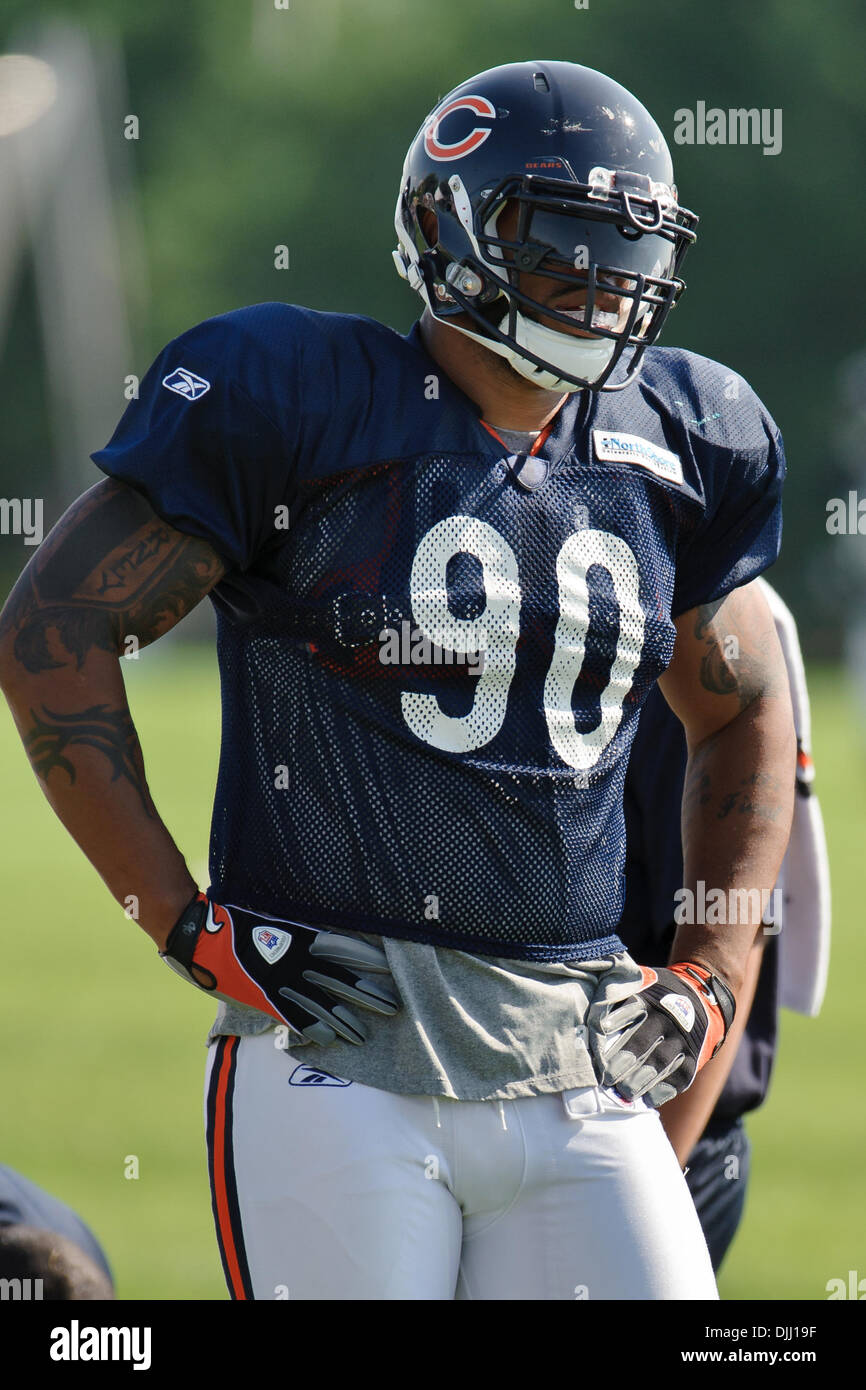 Chicago Bears defensive end Julius Peppers (90) during the Bears ...