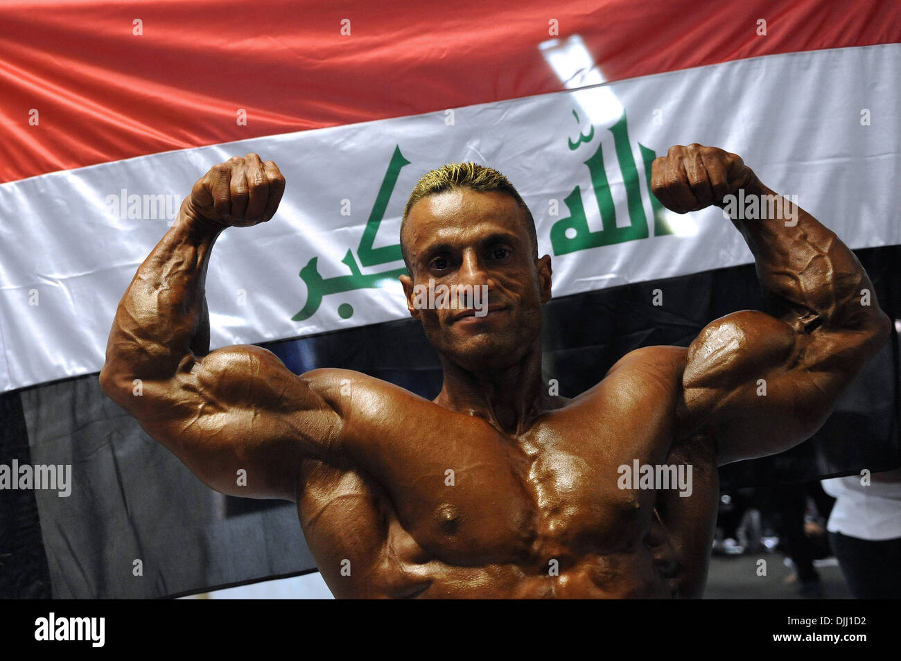 Aug 06, 2010 - Tehran, Iran - Bodybuilders compete during 44th Asian ...